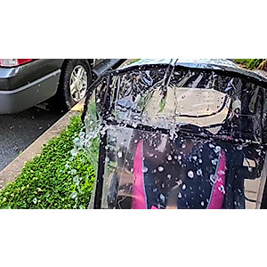 Simplicity Stroller Rain Cover Universal Rain Cover for Stroller Baby Universal Waterproof Windyproof Weather Shield Stroller Rain Cover, Window Style