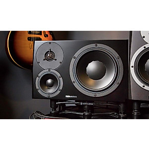 IsoAcoustics Aperta Series Isolation Speaker Stands with Tilt Adjustment: Aperta300 (11.8" W x 7.9" D) Silver (Single)