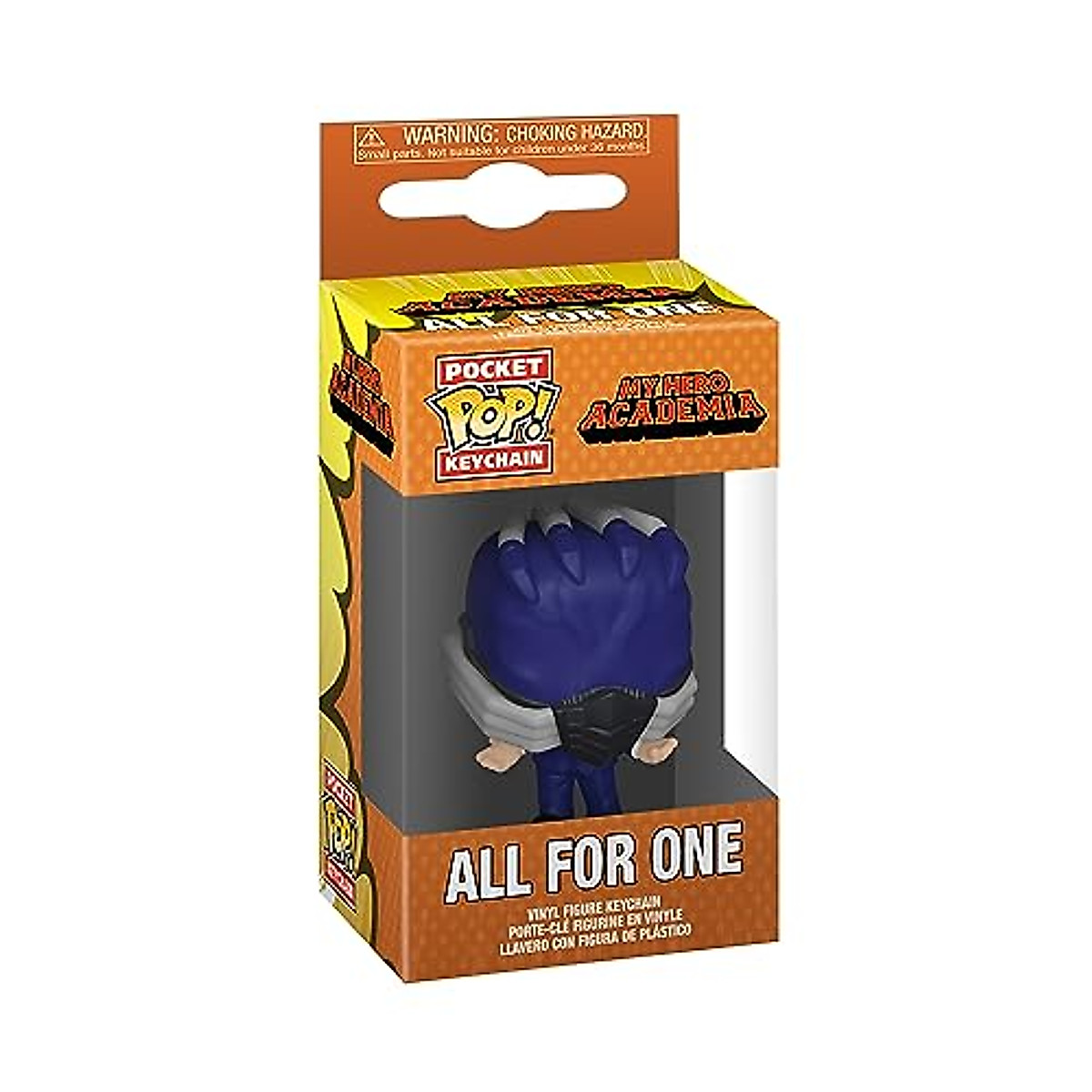 Funko Pop! Keychain: My Hero Academia - All for One, Multicolor
