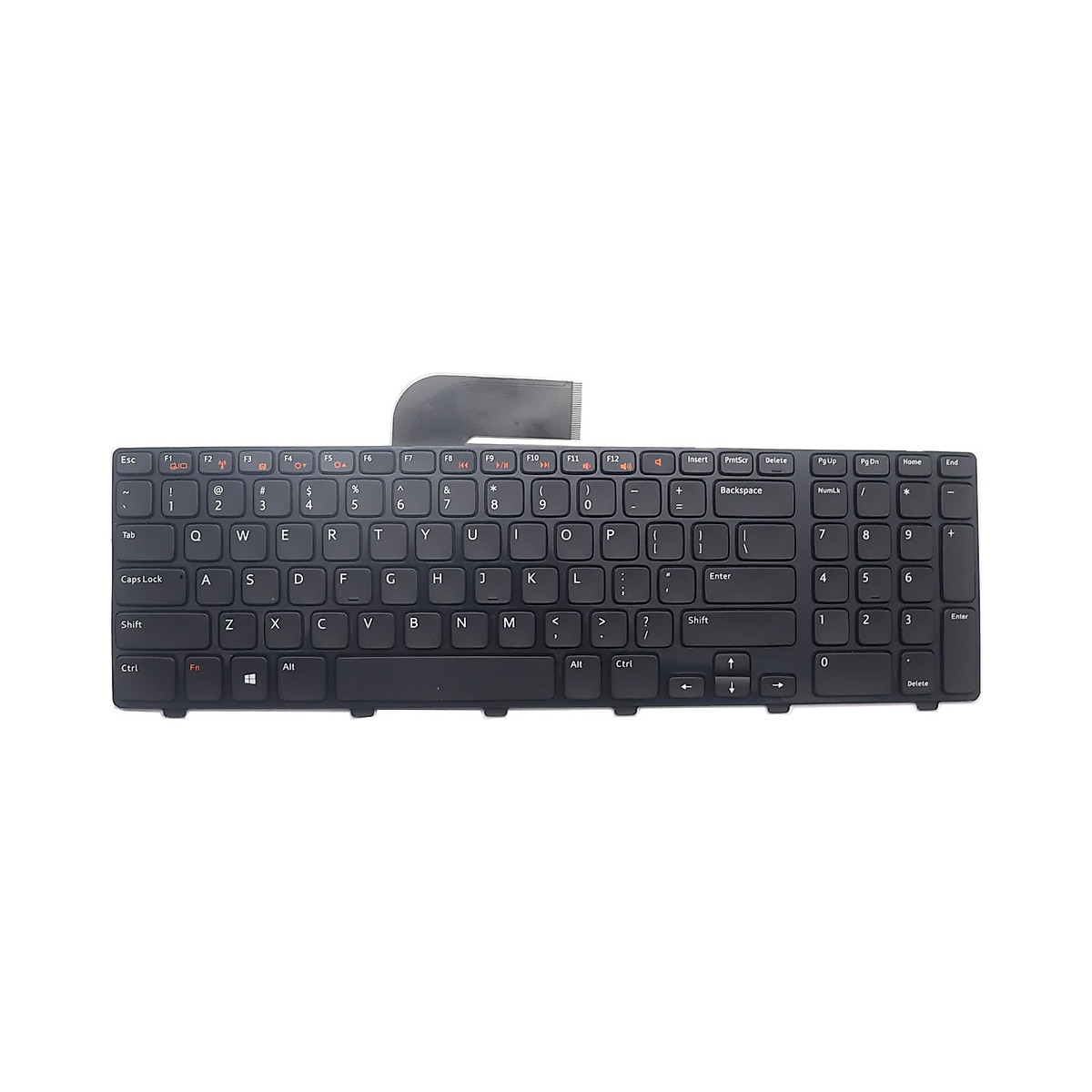 Abakoo New Keyboard Replacement for Inspiron 17R 7720 5720 N7110 XPS 17 L702X Vostro V3750 3750 with Backlit