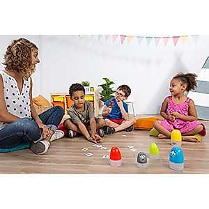 Miniland Emoticapsules. Multicolor and Funny Toy which Represent The Basic Emotions and Invite Children from 2 to 6 Years to Recognize Daily Feelings. SEL Learning