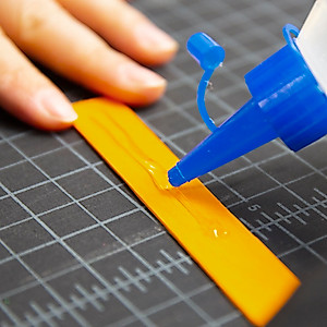 BAZIC Silicone Glue 3.38 Oz. (100 mL), Waterproof Crack Resistant, Quick Repair for Glass Window Plastic Kitchen, 1-Pack