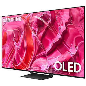 SAMSUNG QN55S90CA 55 Inch OLED 4K Smart TV Cord Cutting Bundle with DIRECTV Stream Device Quad-Core 4K Android TV Wireless Streaming Media Player (2023 Model)