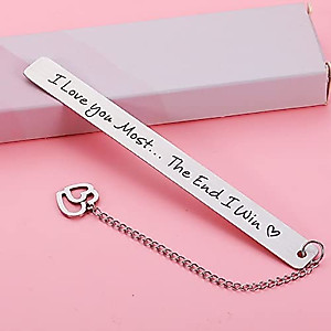 Husband Christmas Valentine's Gifts Bookmark from Wife Girlfriend Boyfriends Gifts Birthday Anniversary Bookmark Gifts for Her Him Husband Wife Men Couple Funny Wedding Engagement Gift Bookmark