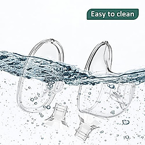 MomMed Flange Inserts 19mm for MomMed/Momcozy/Tsrete 24mm Breast Shields/Flange, 19mm Flange to Reduce 24mm Nipple Tunnel Down to 19 mm, 2Pack