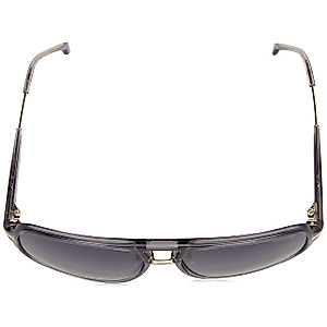 Carrera 296/S KB79O Sunglasses Men's Grey/Grey Gradient Square Shape 60mm