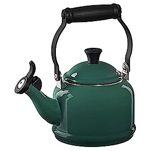 Le Creuset Enamel On Steel Demi Tea Kettle, 1.25 qt., Artichaut