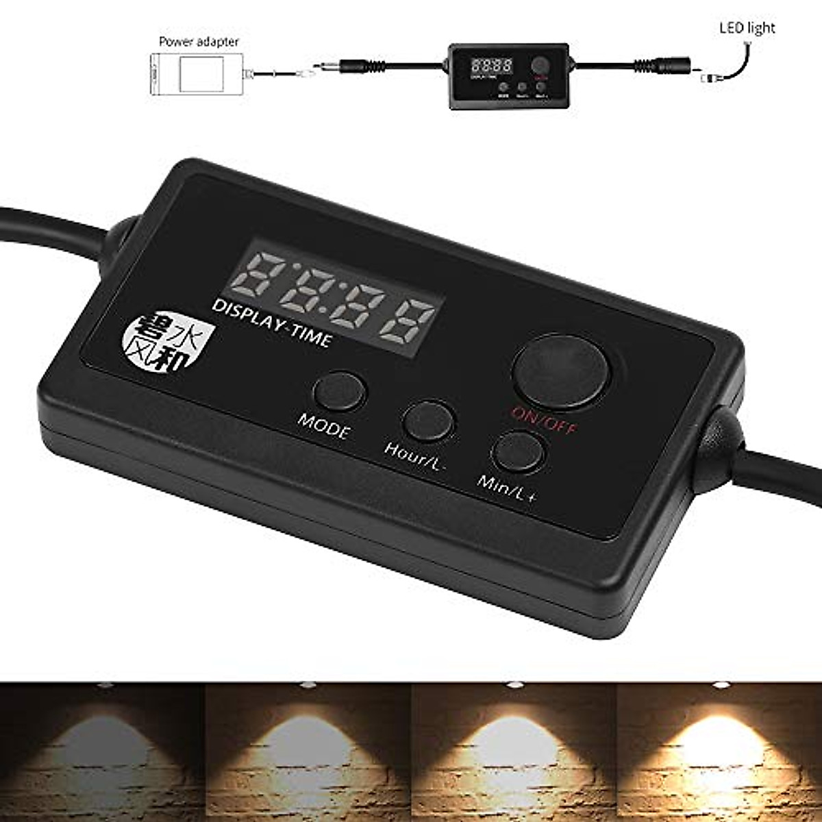 Way2top Fish Tank Aquarium LED Light,Intelligent Timing Dimming System, Modulator Lighting Controller (S2-PRO)