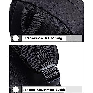 GLTHZ Black Backpack for Kids - Boys & Girls with Cartoon Characters