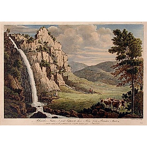 Rhaidder Fawr, A great Cataract, three Miles from Penmaen Mawr.