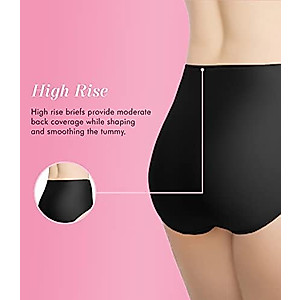 Exquisite Form Control Top Basic Slimming Body Shaper Panties, Medium Control, 2-Pack #51070402A