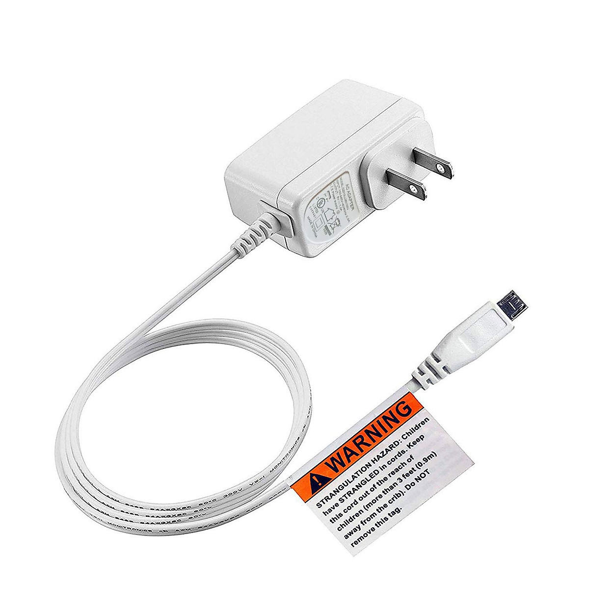 for Motorola MBP854CONNECT MBP854 Baby Monitor Charger Power Cord Replacement Adapter Supply Compatible with MBP854CONNECT-2 MBP854CONNECT-3 MBP855CONNECT MBP853CONNECT MBP35S MBP36XL 5.0V, 6.6Ft