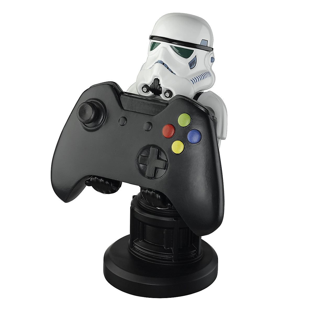 Exquisite Gaming: Star Wars Stormtrooper and Marvel Deadpool - Original Mobile Phone, Gaming Controller Holders and Device Stands, Cable Guys, Licensed Figures