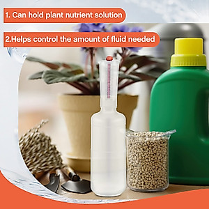 2 Pcs Adjustable Volume Dispensing Bottle 500ml Dosing Container Plastic Dosing Bottle with Measure for Home Classroom Lab