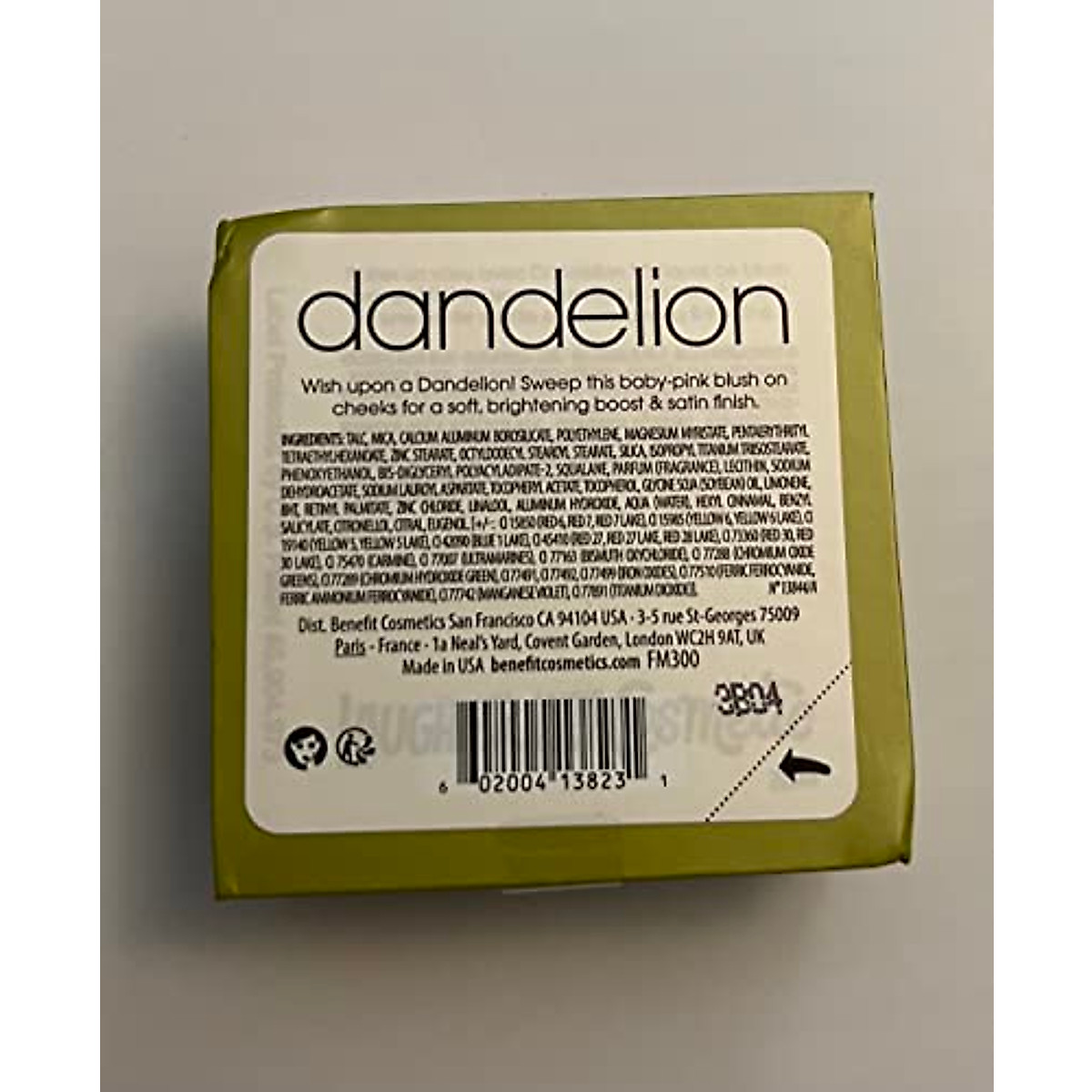 Benefit Cosmetics Dandelion Brightening Face Powder
