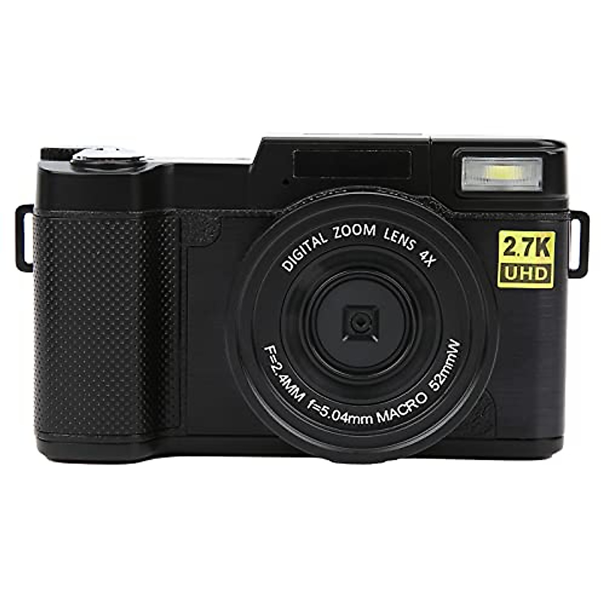 Digital Camera,Digital Camera 3in LCD Screen 180 Degree Rotation 2.7K 48MP High Definition USB Charging