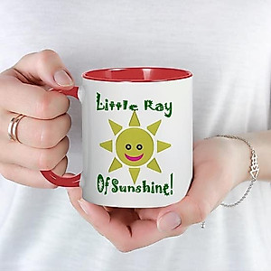 CafePress Little Ray Of Sunshine Mug Ceramic Coffee Mug, Tea Cup 11 oz