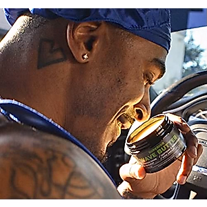 Veeta Superior Wave Grease - Maximum Shine, Non-Greasy Shea & Tangerine Conditioner for Men's 360 Waves (4 oz)