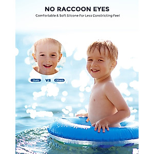 OMID Kids Swim Goggles, P2mini Polarized Swimming Goggles Comfortable for Age 6-14