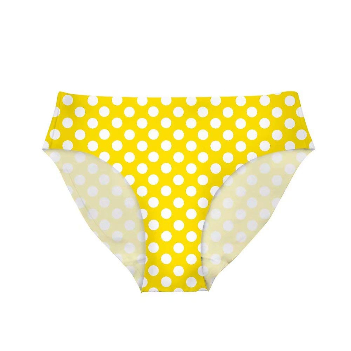 Dellukee Women's Breathable Hipster Underwear Brief Cool Strech Comfortable Bikini Panty Polka Dot