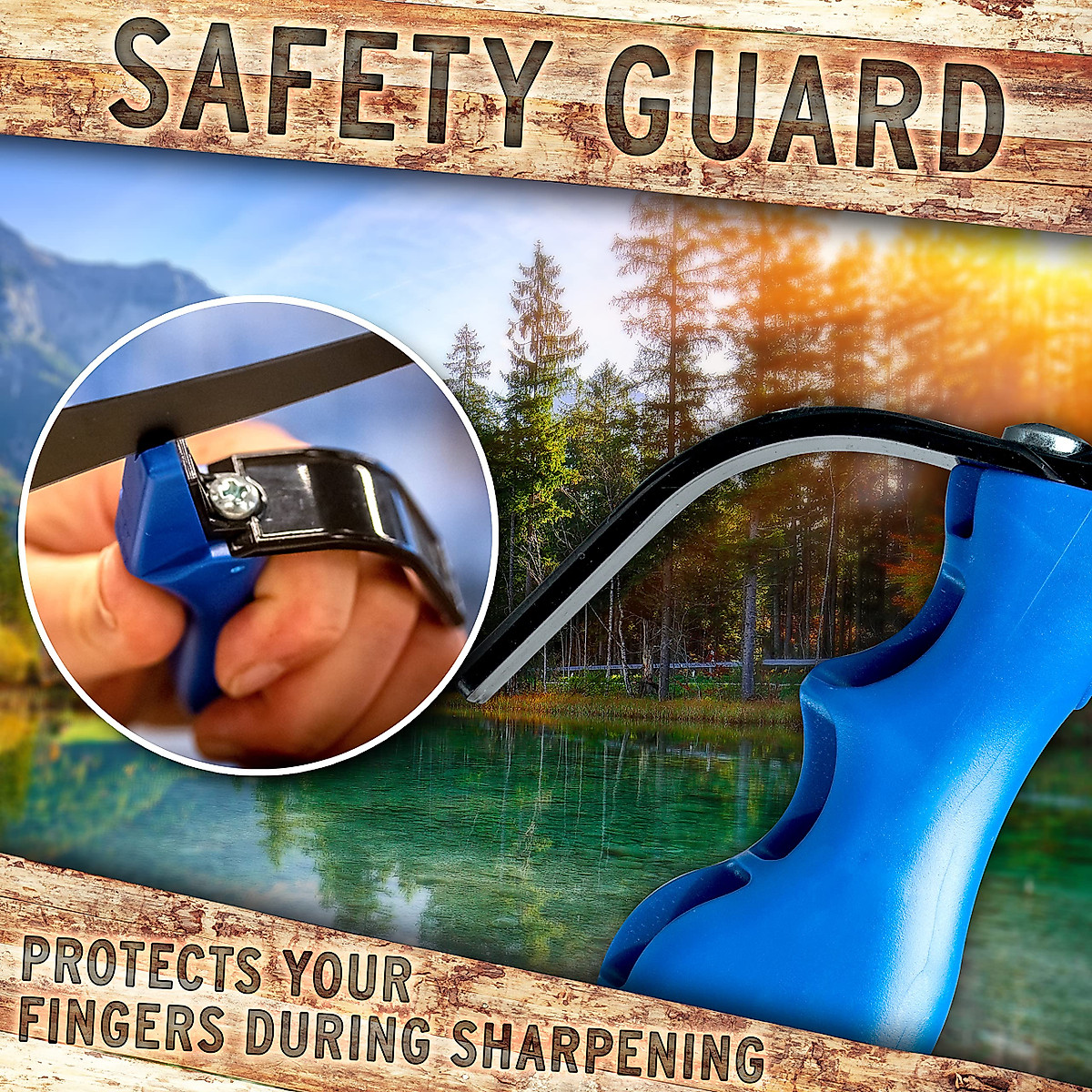 Jonard Outdoors OD-3000 Blade Runner Knife, Scissor, and Axe Sharpener