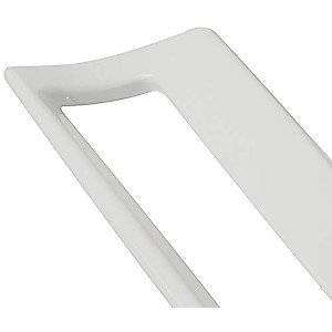 Prime-Line C 1316 Patio Door Handle Set, 3-15/16 In., Diecast, Wood Pull, White, Mortise, Keyed (Single Pack)