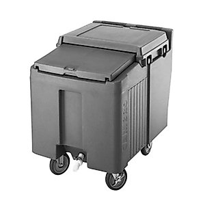 CAMBRO ICS125L110 Ice Caddy 125 Pound Capacity 2 Fixed 2 S