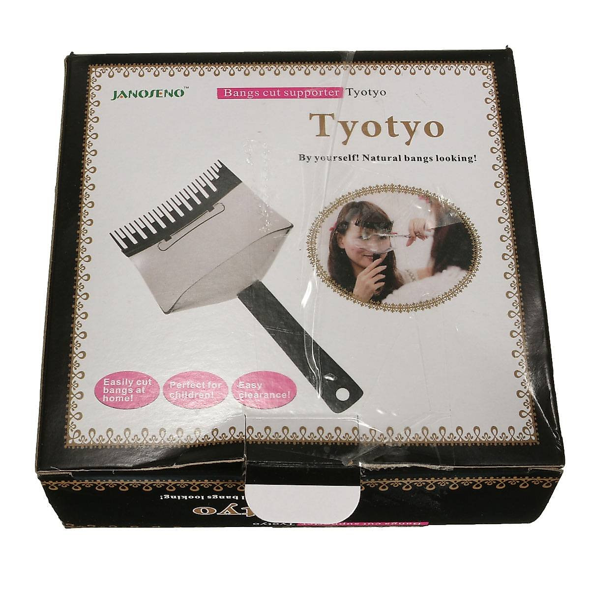 LuckyFine Hair Cutting Tools Hair Clipper Trimmer Bangs Comb Bangs Cut Supporter Bangs Accessories