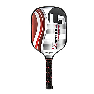 GAMMA Sports Compass LH NeuCore Pickleball Paddle, Graphite Power Surface and Honeycomb Grip, Compass Two-Handed