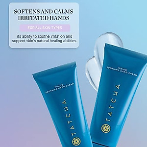 TATCHA Indigo Soothing Hand Cream: Soften and Calm Irritated Skin, 60 ml | 2 oz