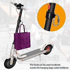 UNIGT 2 Pack UTV Hook for Hanging Headsets, Helmet and Goggles, Multipurpose Carabiners for Electric Scooter Owner Fits 1.5-2.0" SXS Roll Cage Accessory Hook Hanger- Black