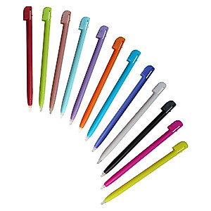 12 Pack Multicolor Touch Stylus Pen Compatible for Nintendo DS Lite Handheld Video Game System