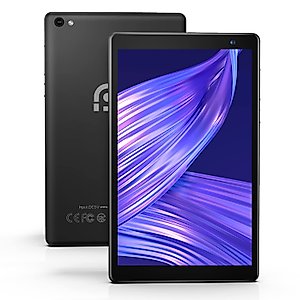 PRITOM Tronpad Tablet - 7'' Android 10 Tablet PC with 32 GB Storage, Quad Core, HD IPS Display, Dual Camera, WiFi, Bluetooth, Black