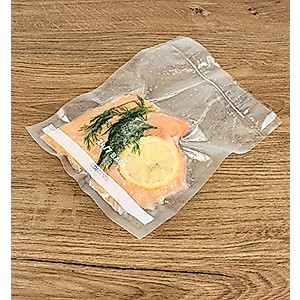 3 Pack- 11" x 16' Vacuum Seal Roll. Compatible With All Food Saver Vacuum Seal Machines, Heavy Duty, BPA-Free & Freezer Safe, Cut to Size. 24/7 Bags