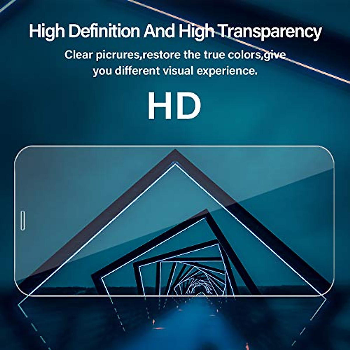 iPhone 11 Screen Protector + Camera Lens Protectors By BIGFACE, [2 + 2 Pack] Premium HD Clear Tempered Glass, 9H Hardness, HD Clarity, Anti- Scratch, 3D Curved Accuracy Anti-Bubble Film