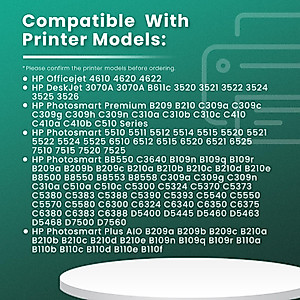 GREENBOX Compatible Ink Cartridge Replacement for HP 564XL 564 XL HP564 for DeskJet 3520 3522 Officejet 4620 Photosmart 5520 6510 6520 7520 (15 Pack)