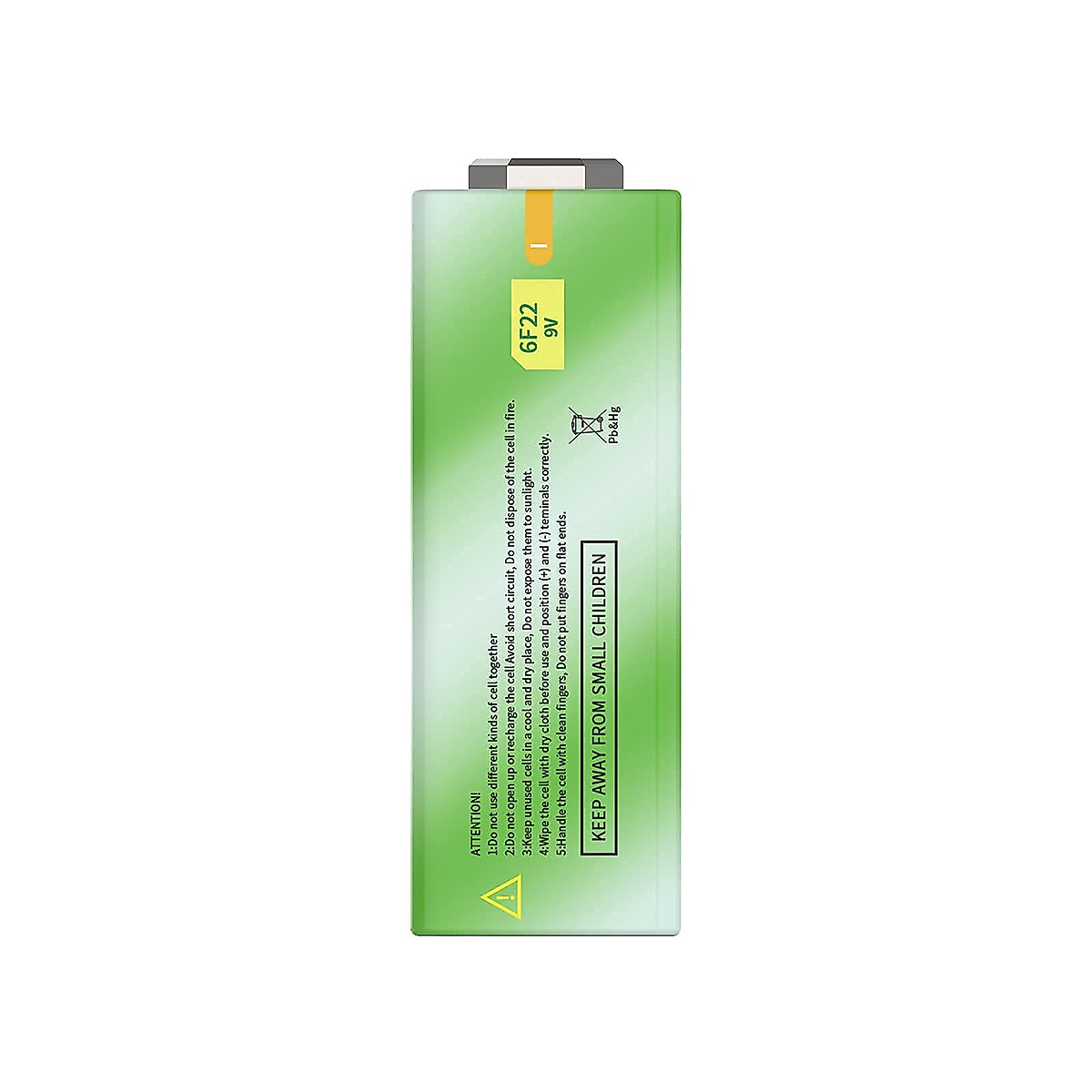 SKOANBE 6F22 Carbon zinc 9V Batteries 10 Count (Pack of 1)