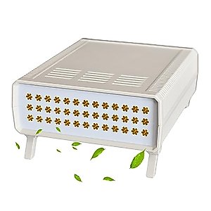 SIYUHO Negative ion Generator, High Output Air ionizer for Home - 200 Million ions/Sec, ionizer Air Purifier for Bedroom, Kitchen, Bathroom, Smoke Dust, Pets, Odor, Eliminator