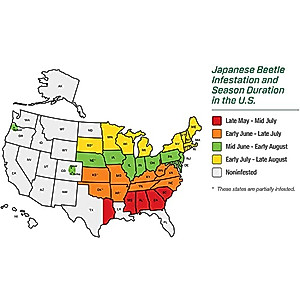 RESCUE! Japanese Beetle Trap – Reusable Bag - 6 Traps