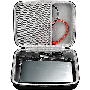 Case Compatible with Halo Bolt Portable Car Battery Jump Starter 58830/44400/57720 mWh Charger. Power Bank Holder for Halo Power Station 100/for AC Outlet (Not Fits for Halo Bolt Air, Box Only)