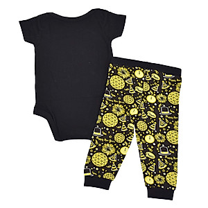 Unique Baby Unisex My 1st New Years Baby Outfit Layette Set (9 Months)