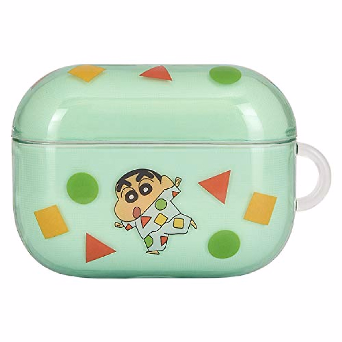グルマンディーズ Gourmandise BCYS-15A Crayon Shin-chan AirPods Pro Soft Case, Green