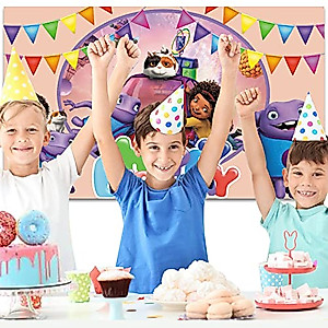 Home Movie Party Supplies, Home Movie Party Decorations Happy Birthday Party Banner Home Movie Party Backdrop for Boys Girls Baby Shower