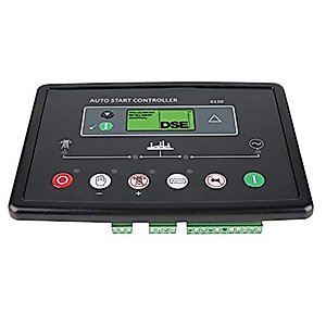 YWBL-WH DSE6120 Deep Sea Electronic Generator Controller Module Control Panel 0-10 V / 4-20mA oil pressure LCD Display, Dynamo