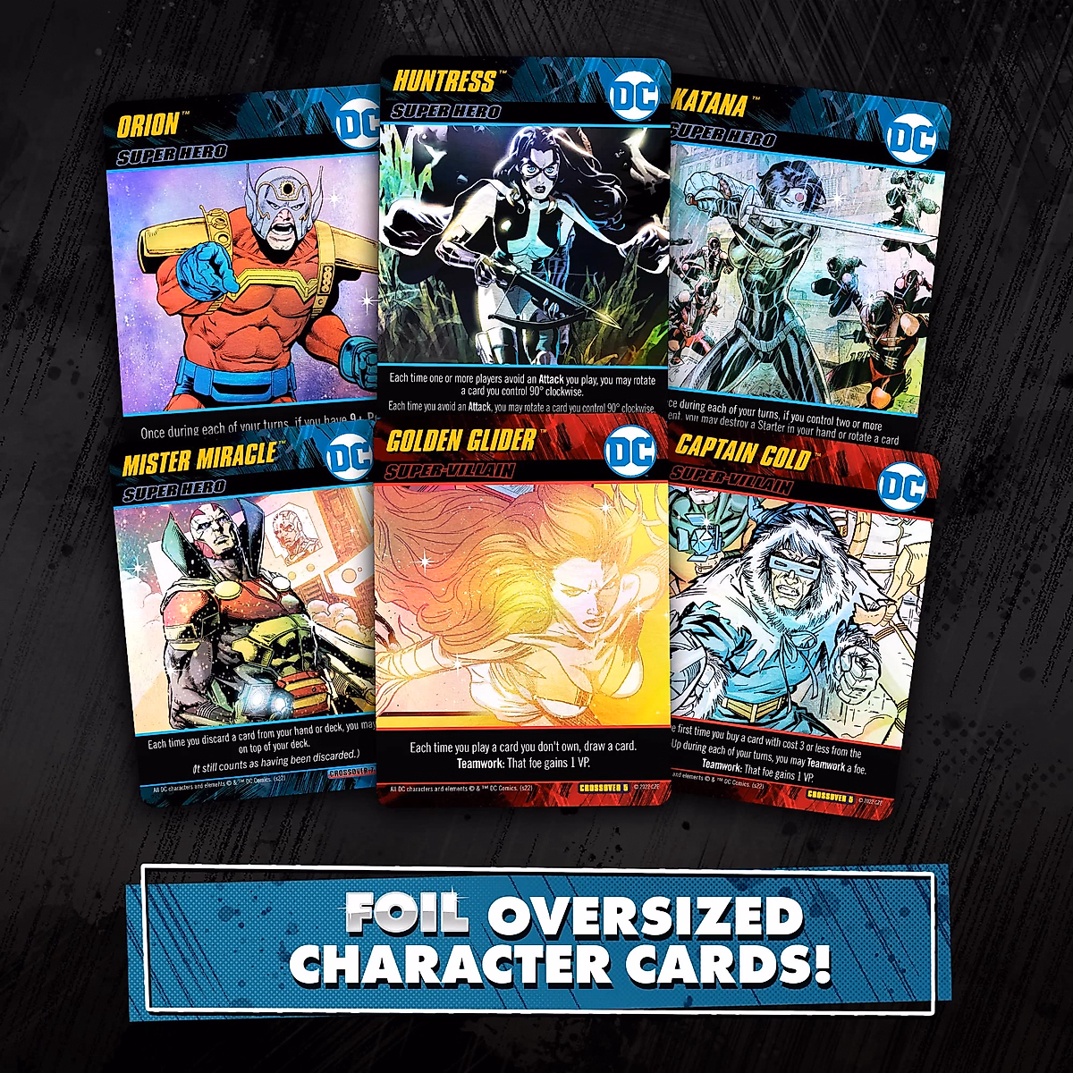 Cryptozoic Entertainment: DC Deck-Building Game: Crossover Collection 1 Expansion- Deck Building Card Game, Ages 14+ Multi