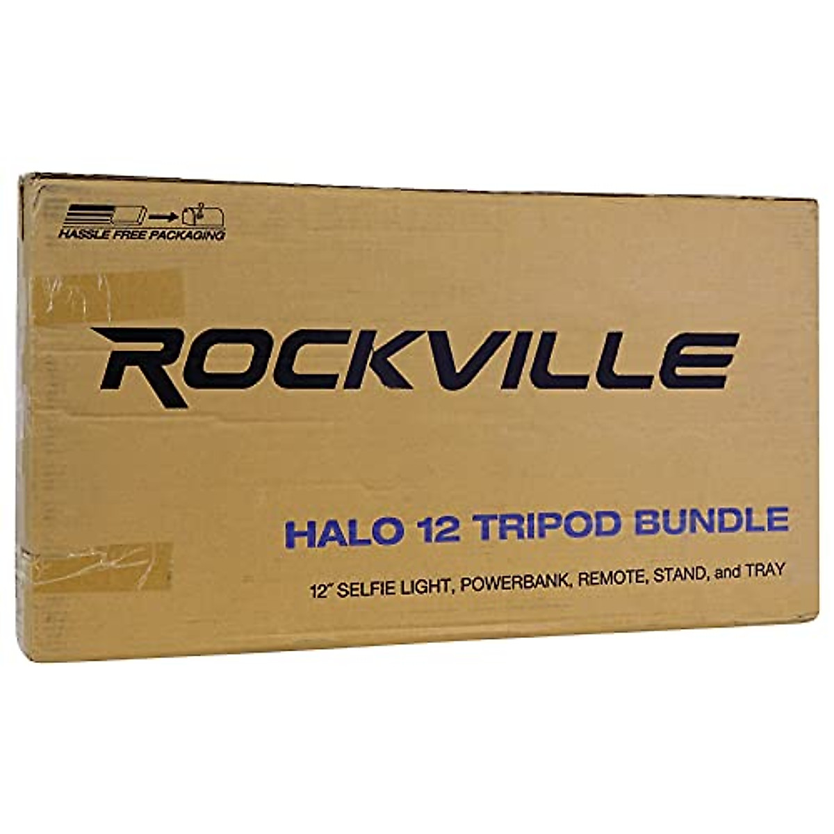 Rockville Halo Tripod Bundle 12" Selfie Light+Powerbank+Remote+Stand+Tray