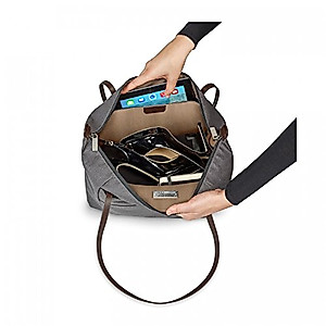 Briggs & Riley Kinzie Street-Horizontal Tote Bag, Grey, One Size