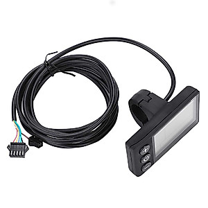 Junluck Electric Brushless Controller+Waterproof LCD Display Panel, 450W Electric Bicycle E-Bike Scooter Brushless Controller Kit Mountain Bike Speed Controller(24V)