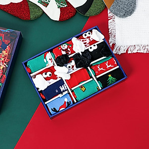 Loozykit Christmas Socks Advent Calendar 2024, 12 Days of Christmas Advent Calendar, Includes 4 Hand Holding Magnetic Socks and 8 Christmas Socks, Xmas Gifts for Adult Men Women