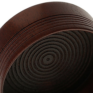 barenx Wooden Shell for Shaving Soap Men Shaving Cup Shaving Soap Cup Retro Design